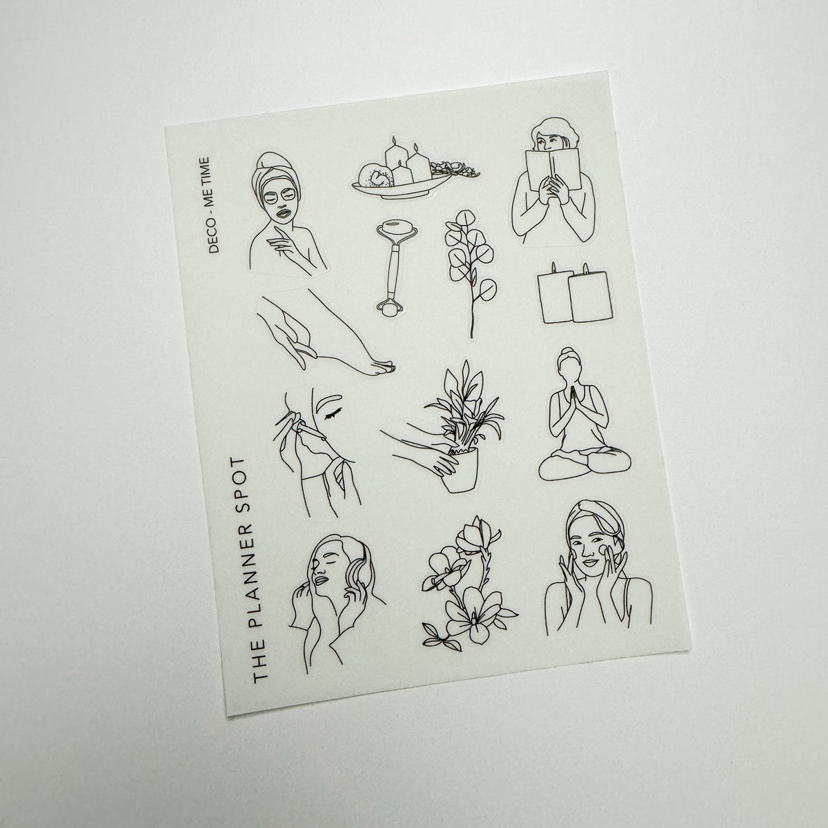 Decorative Planner Stickers - Me Time – the planner spot