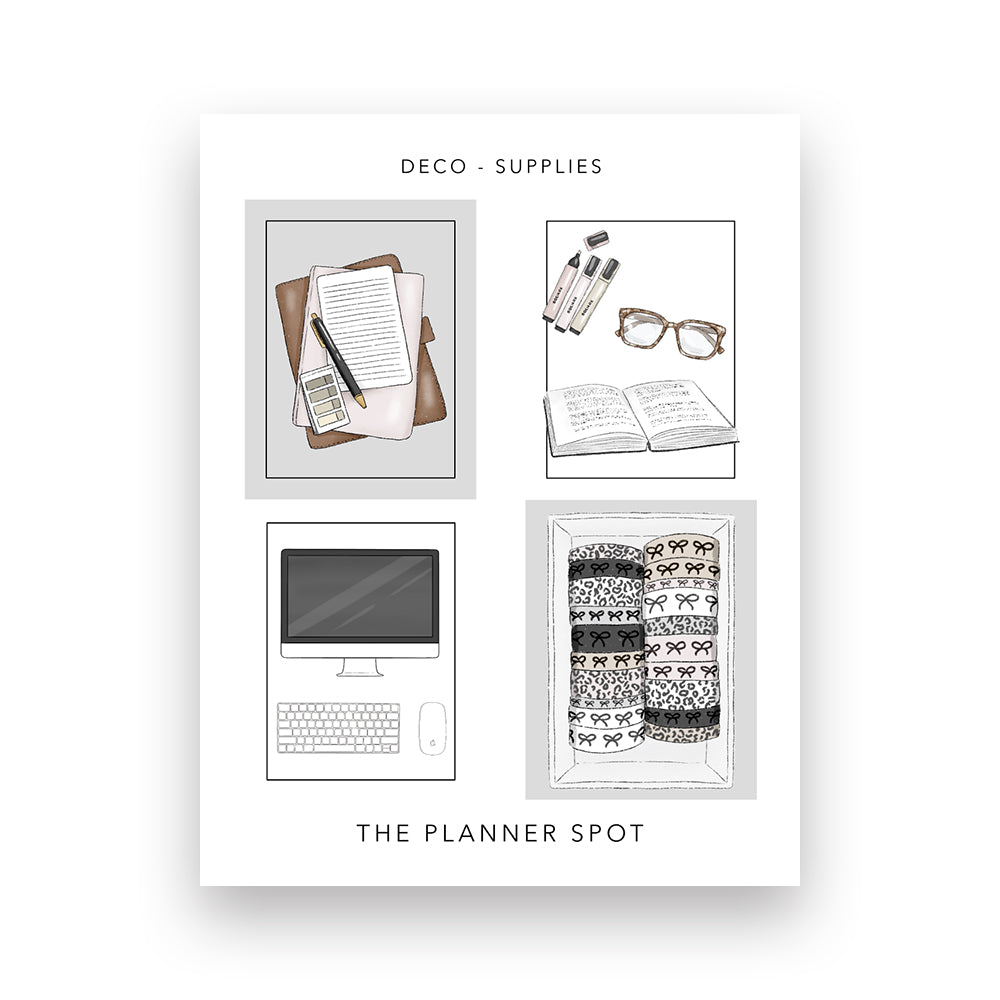 Decorative Stickers - Supplies – the planner spot